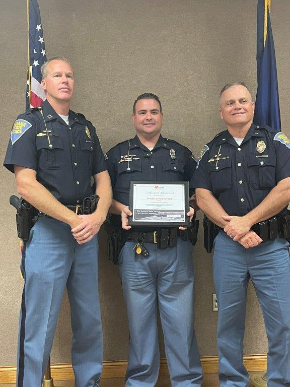 ISP Versailles Post trooper honored for DUI stops and arrests – WRBI Radio